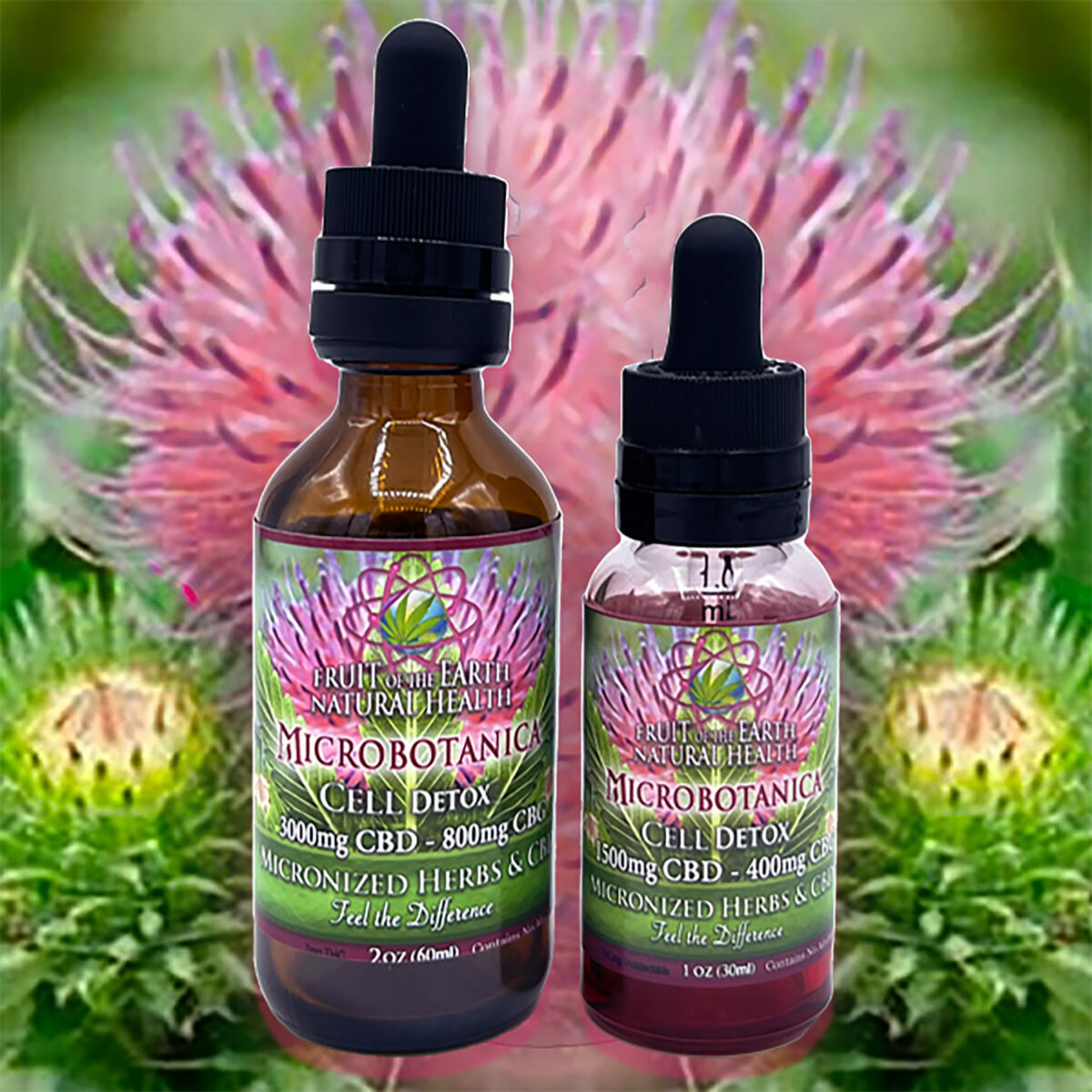 MICROBOTANICA, SOS, CBD Targeted Herbal Detox Tincture - CBD & More Store, Santa Fe NM